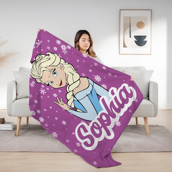 Pink Elsa Bedding - Etsy