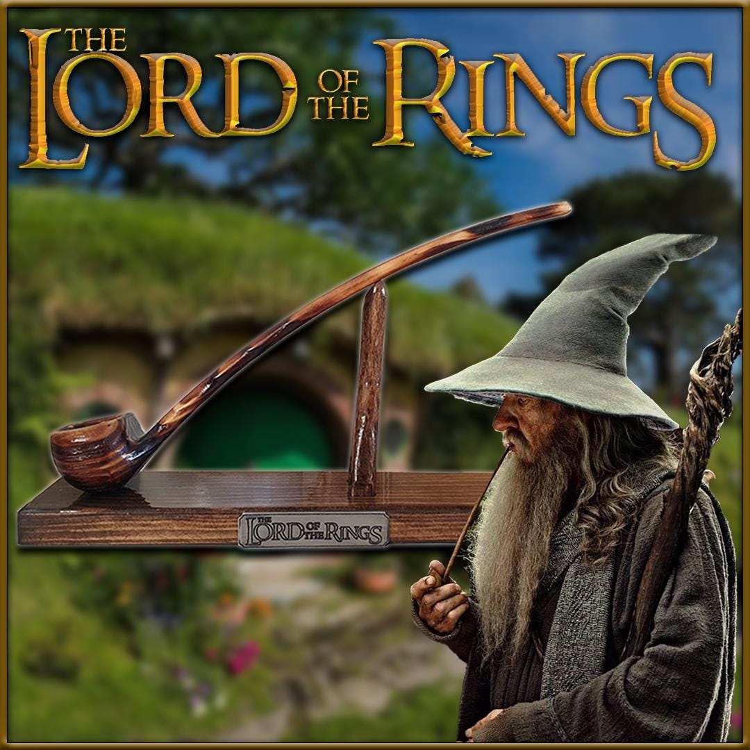 LORD OF THE RINGS Pipe hobbiton Pipes - Etsy