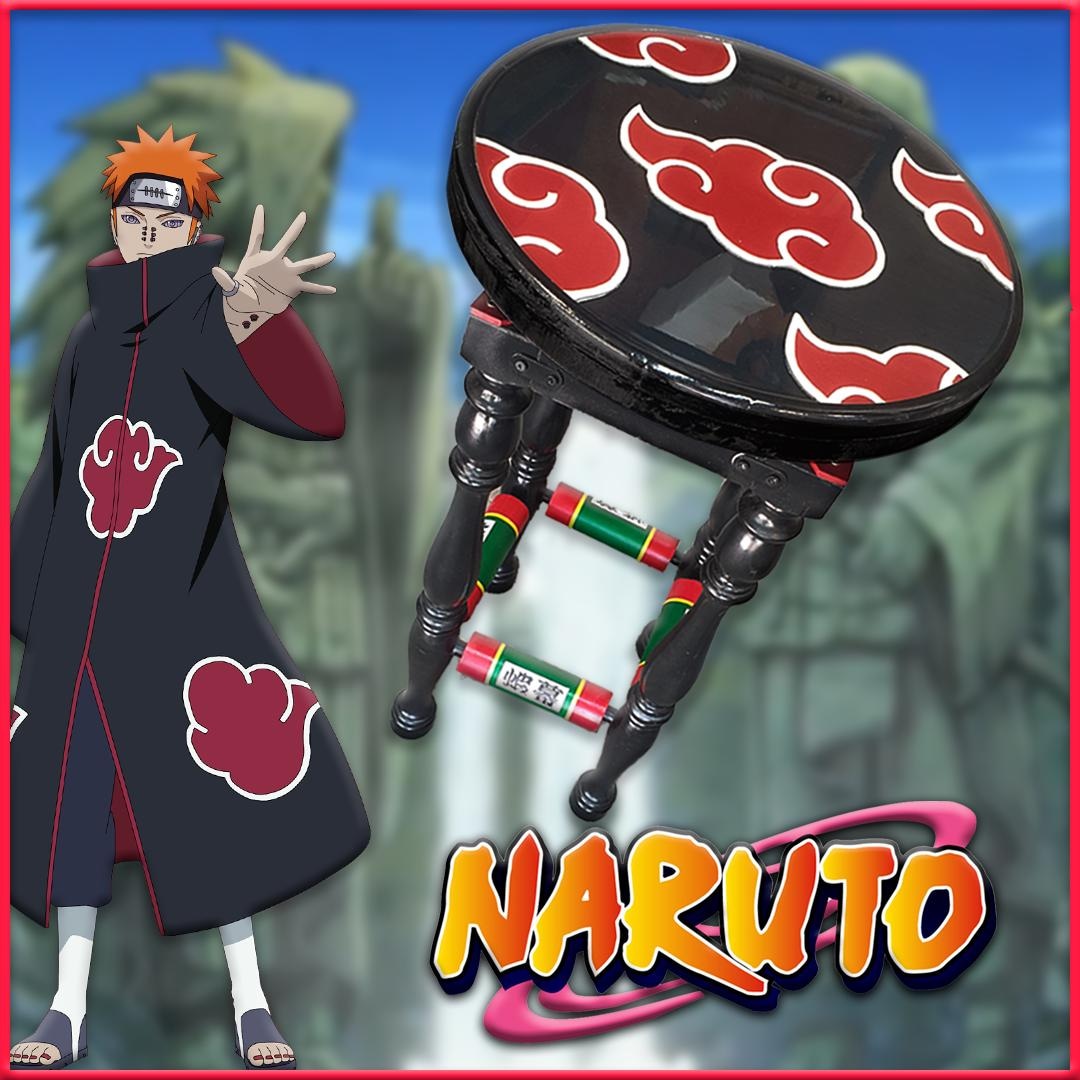 CUSTOM ANIME STOOLS akatsuki - Etsy