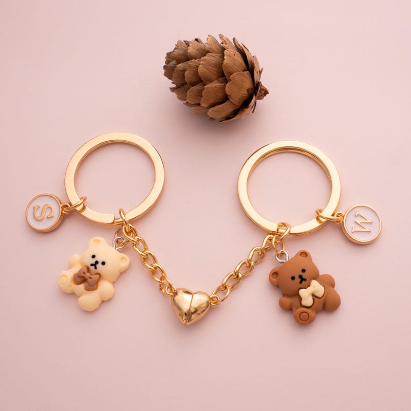 Bear Magnet Keychain - Etsy