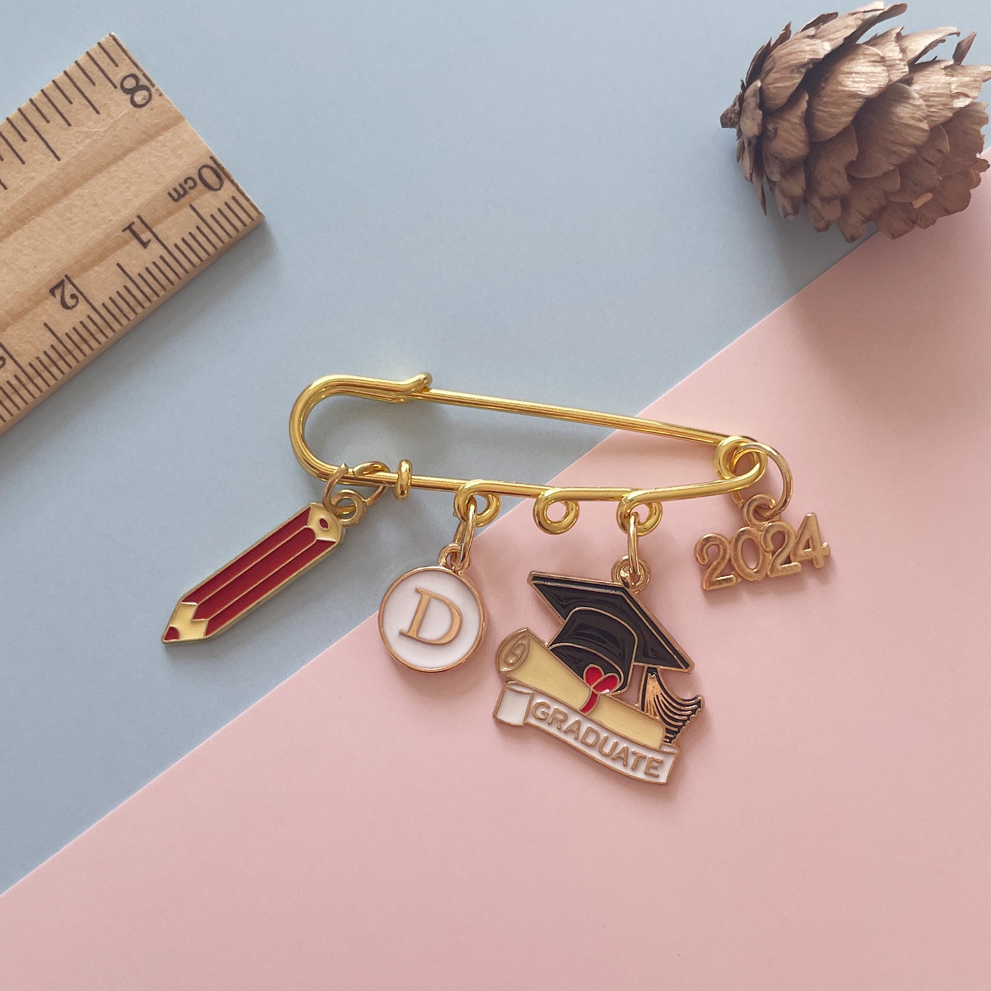 Custom Graduation Brooch, Graduation Gifts, Personalised Graduation ...