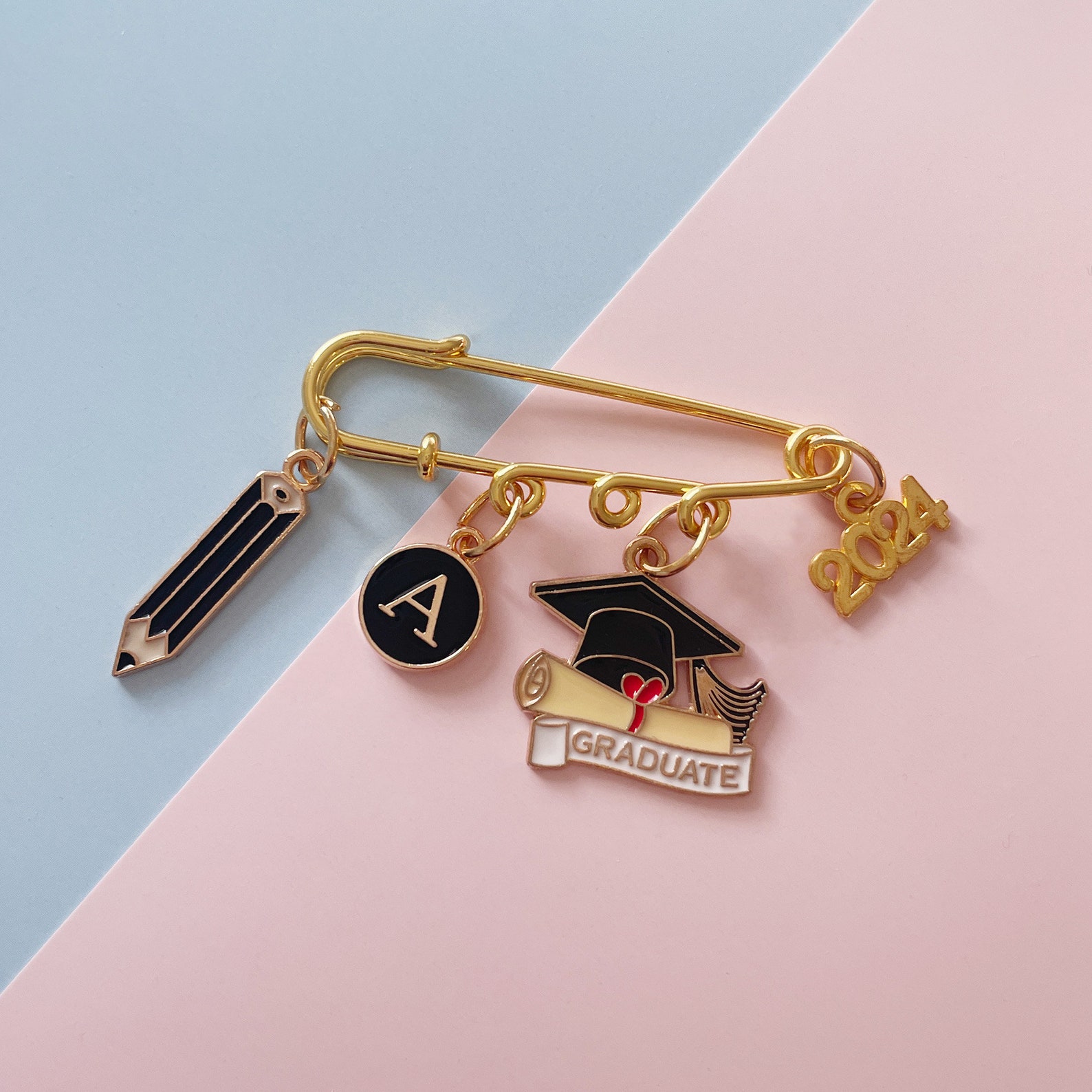 Custom Graduation Brooch, Graduation Gifts, Personalised Graduation ...