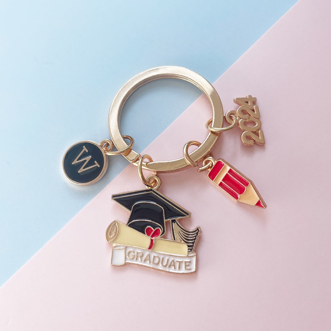 Personalised Graduation Keychain, Graduation Gift, Gift Keepsake, Gift ...