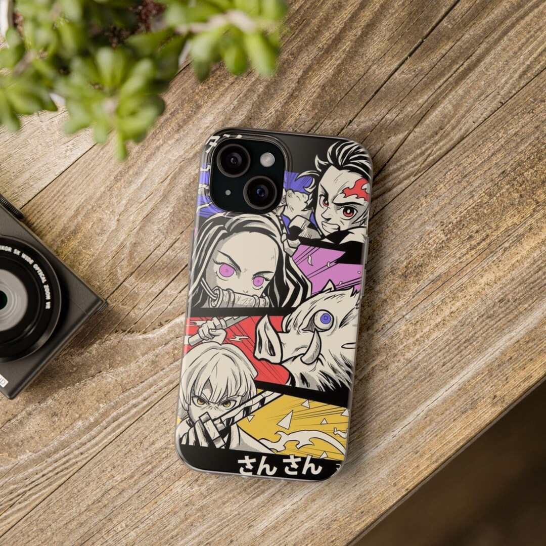 Demon Slayer Phone Case Anime Customized Phone Case,cartoon Theme Phone ...