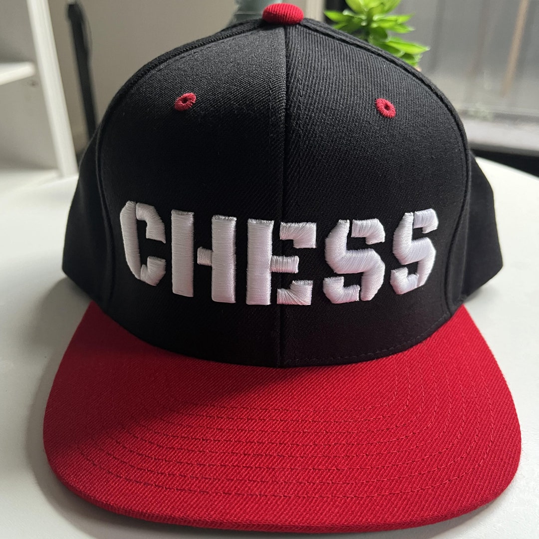 Chess Hat, 3D Chess Hat, Chess Player Dad Hat, Embroidered Hat, Chess ...