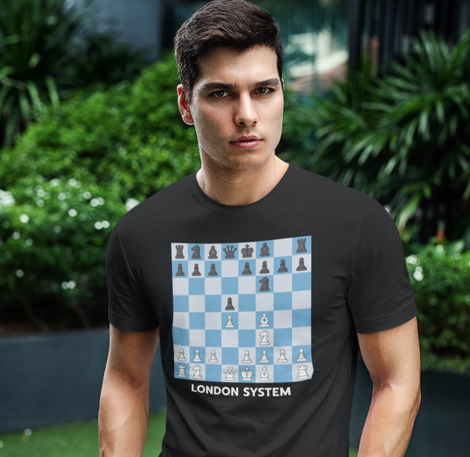 London Chess T-shirt, Chess Opening T-shirt, Chess Gifts, Funny Chess T ...