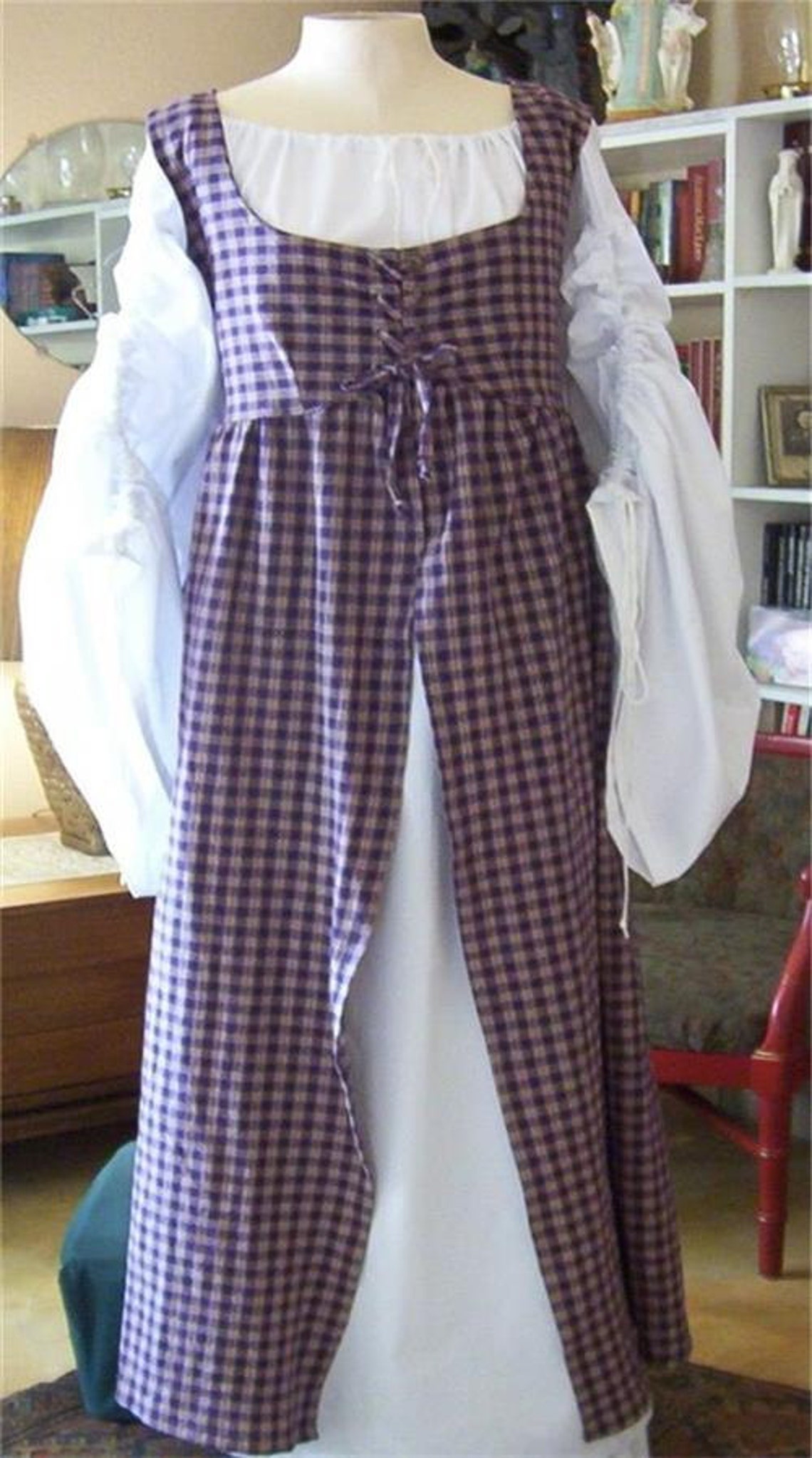 Medieval Overdress and Chemise - Etsy