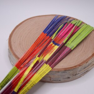 Small Round Paper Strips 100 9 Unglazed Samples - Etsy