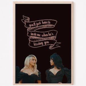 Sabrina Carpenter and Jenna Ortega 'taste', Sabrina Carpenter Poster ...