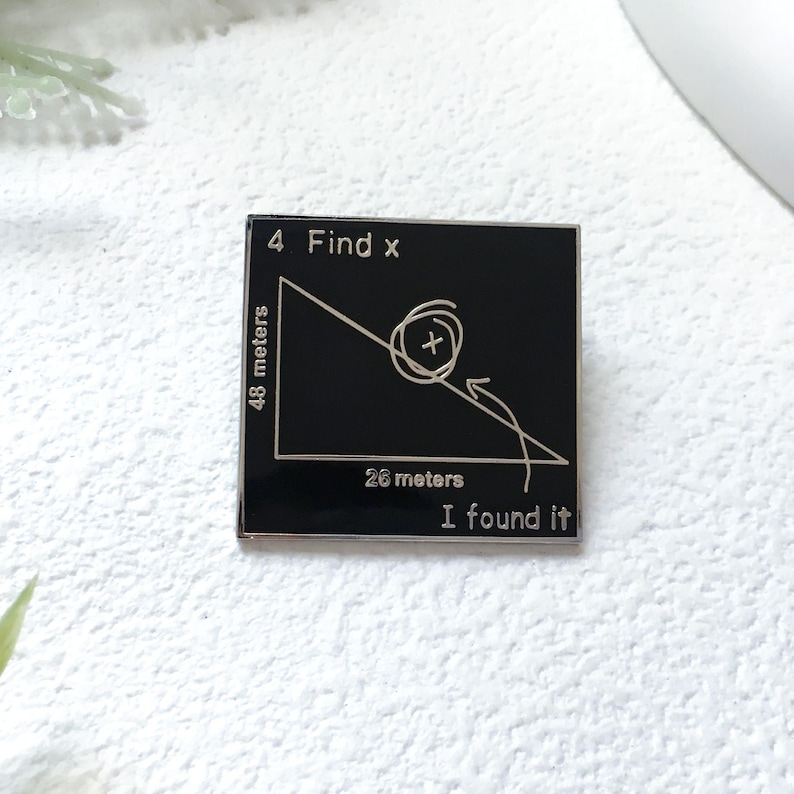 Math, Mathematics Enamel Pin | Math Lovers Badge Pin | Lapel Pin ...