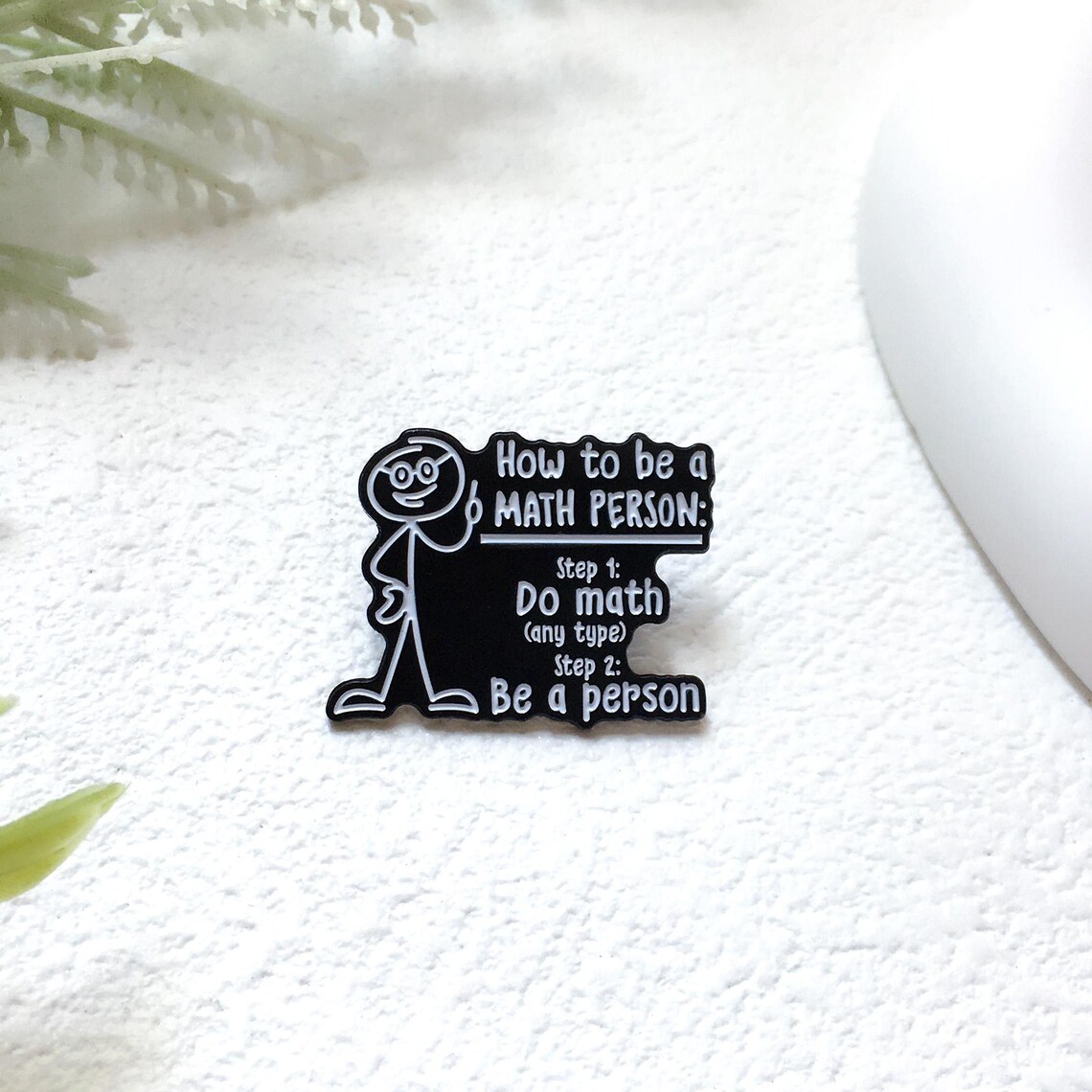 Math, Mathematics Enamel Pin | Math Lovers Badge Pin | Lapel Pin ...