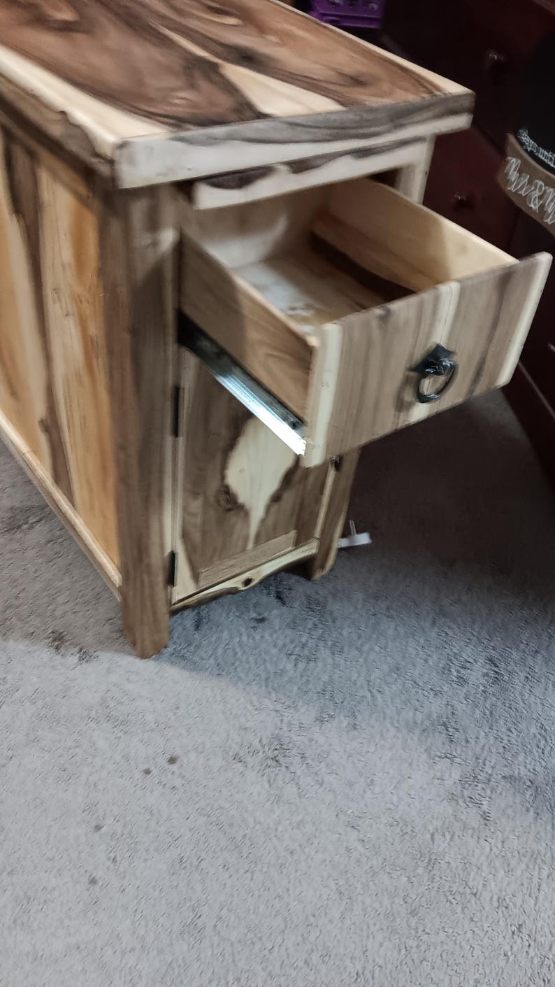 Custom Hand Crafted Nightstand - Etsy