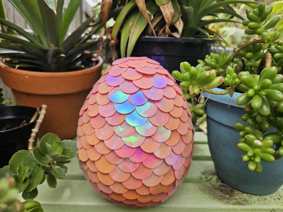 Pearlescent Pink Dragon Egg - Etsy