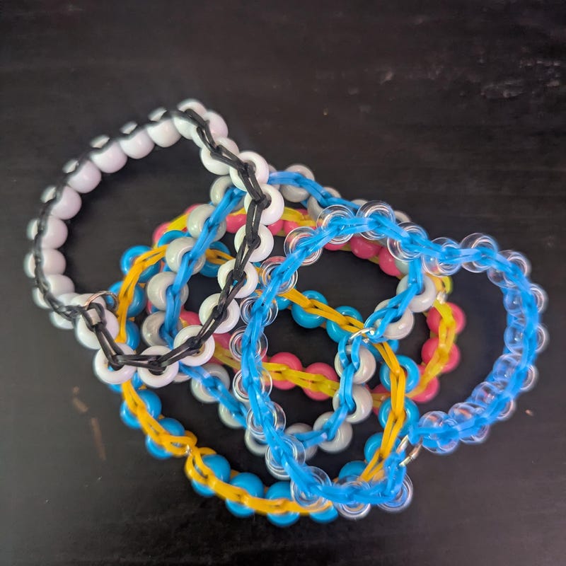 Rubber Band Bracelet - Etsy
