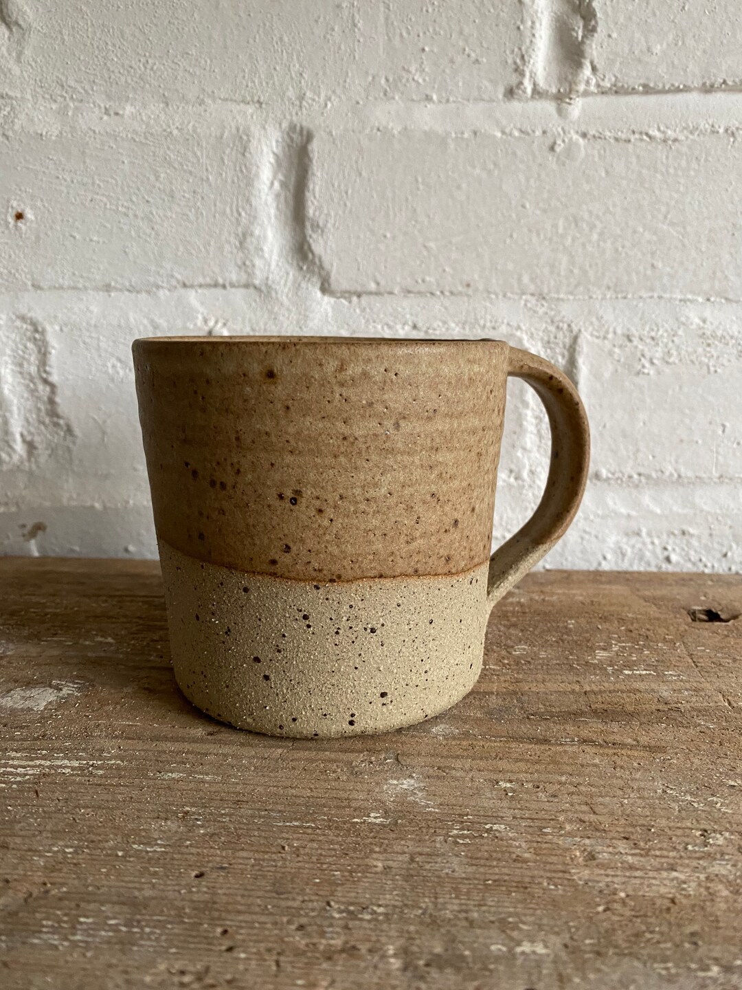 Stoneware Mug, Hand Thrown Mug, Speckled Clay Mug - Etsy