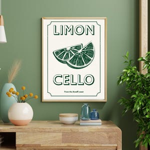 Amalfi Coast Lemon Wall Art Set—positano Citrus Prints, Italian Kitchen ...