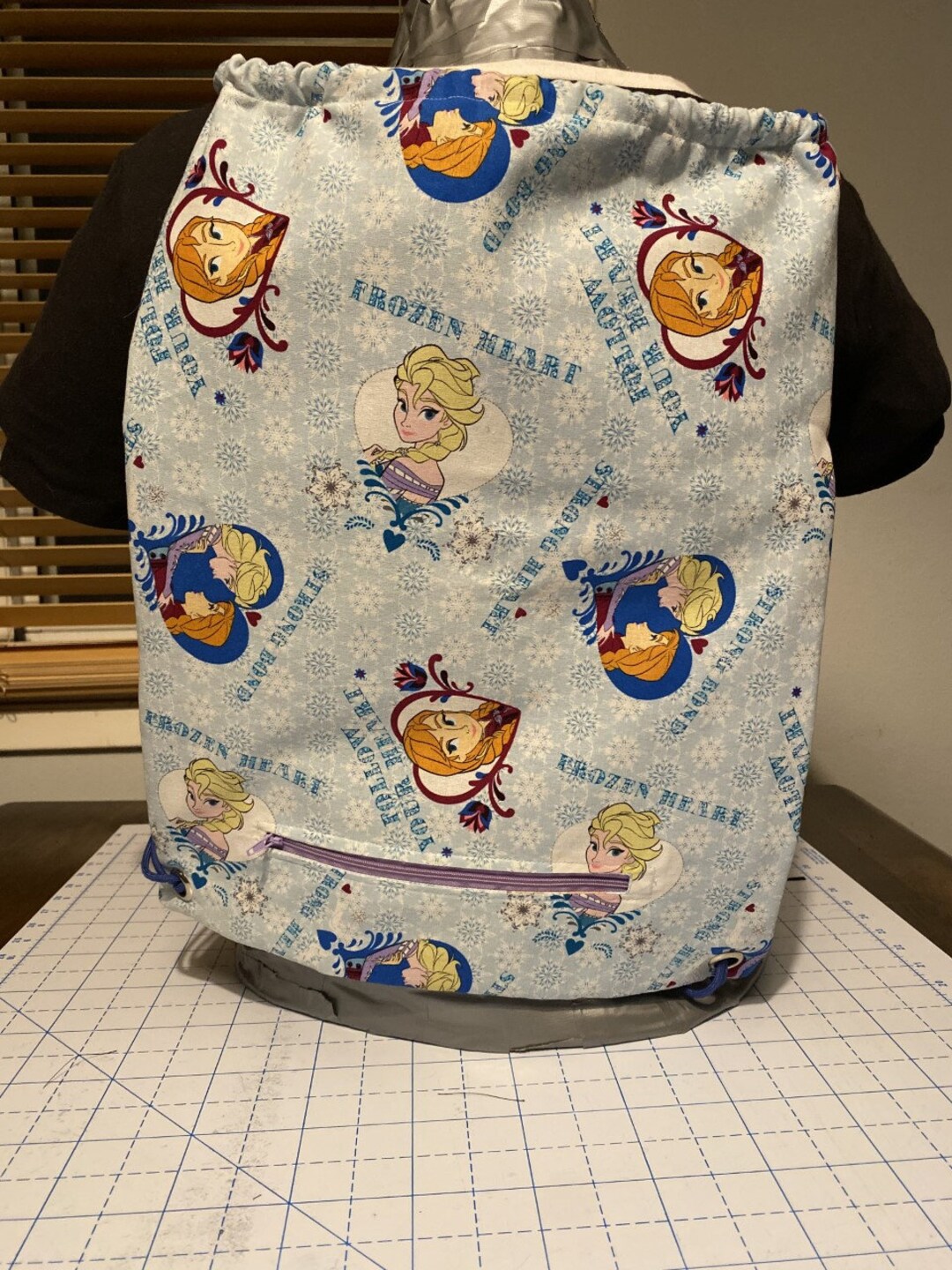 Disney's Frozen Draw String Backpack - Etsy