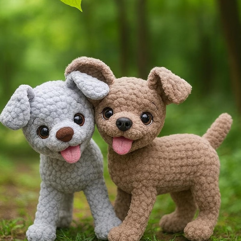 Realistic Plush Stuffed Dogs - Etsy