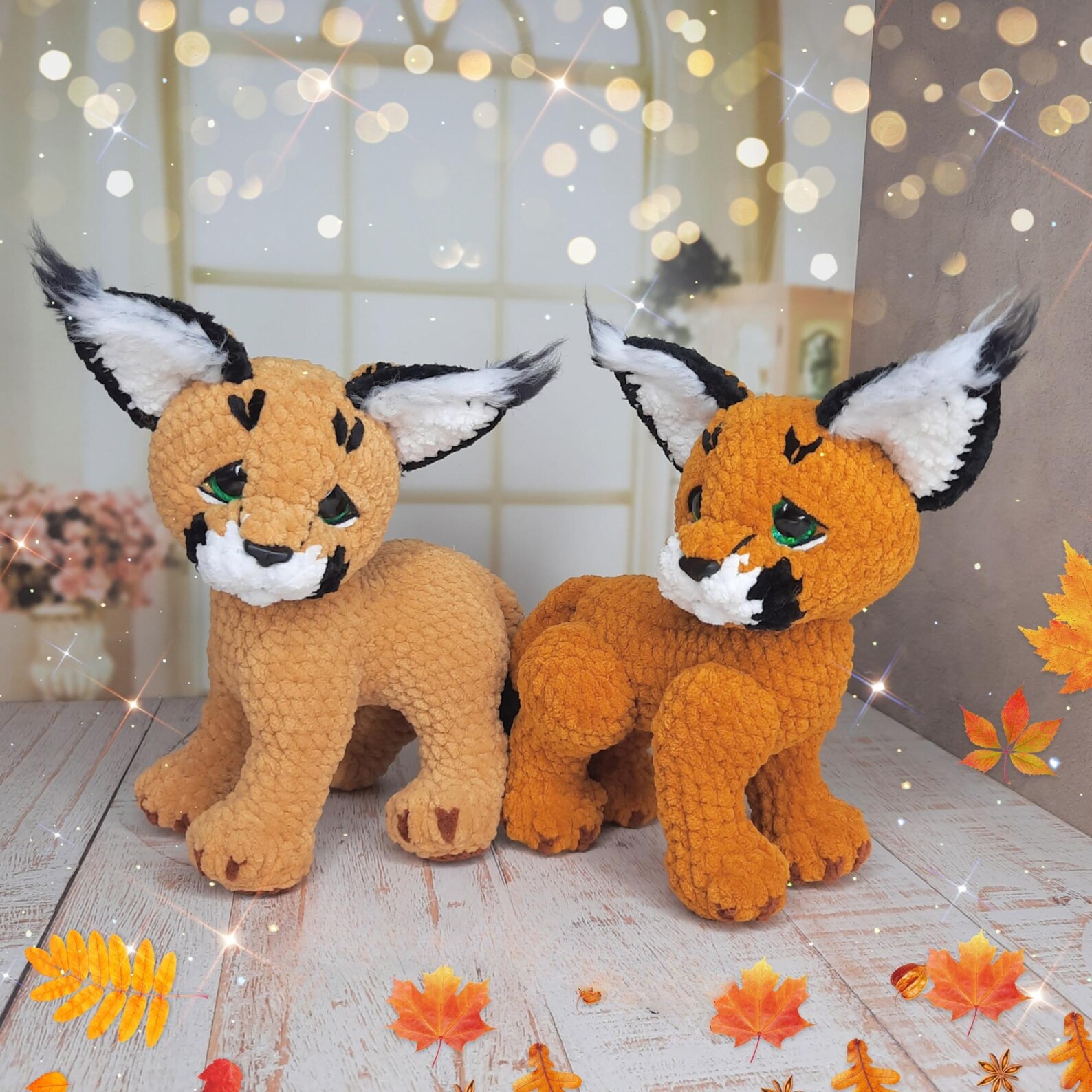 3-in-1 Wild Cats Crochet Pattern | Caracal, Panther & Lion Cub ...