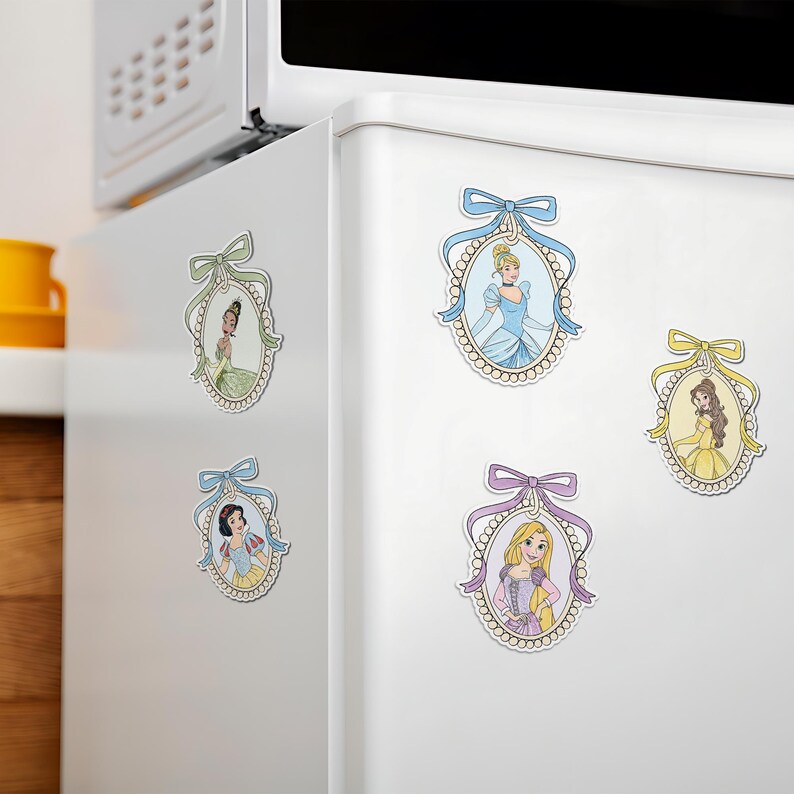 Disney Princess Coquette Bow Magnet, Princess Side Door Decor, Disney ...