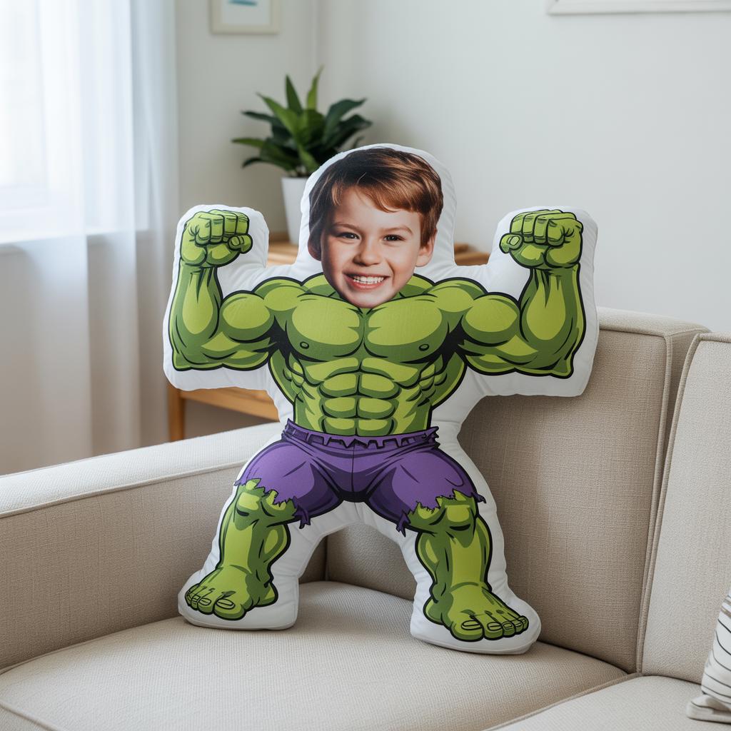 Personalized Hulk Pillow, Marvel Pillow, Avengers Pillow, Hulk Doll ...