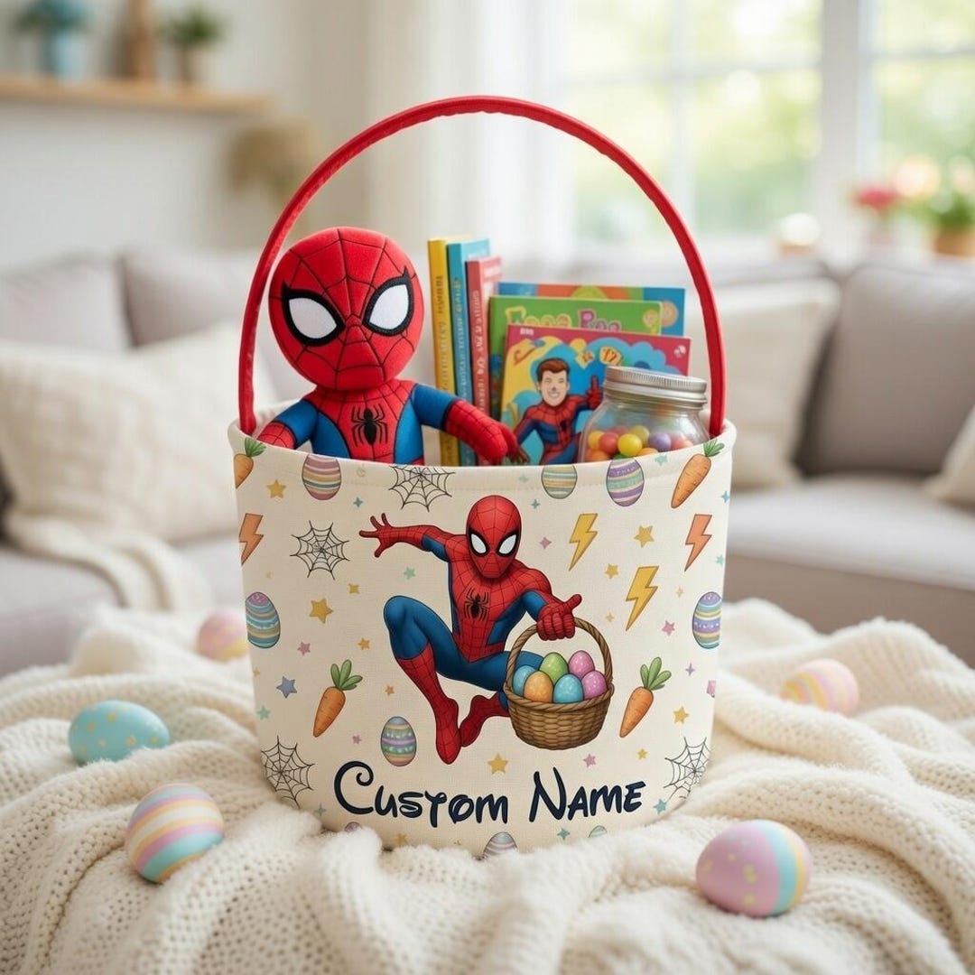 Spider Man Easter Basket