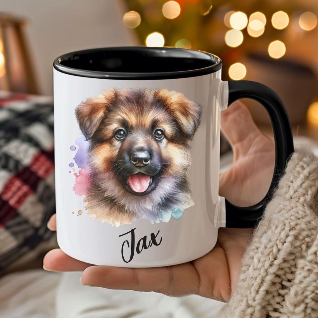 Custom Dog Mug, Custom Dog Mug, Birthday Gift, Custom Pet Mug, Gift for ...