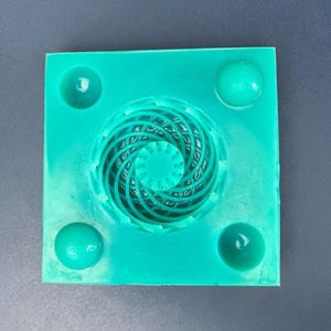 3D Rodin Coil Silicone Mold: Pre-smoothed PEMF Casting Mould - Mirror ...