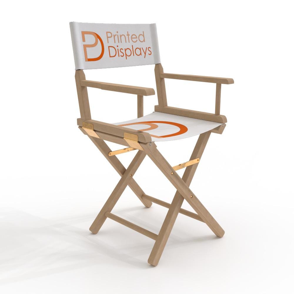 Custom Printed Personalised Directors Chair - Etsy UK