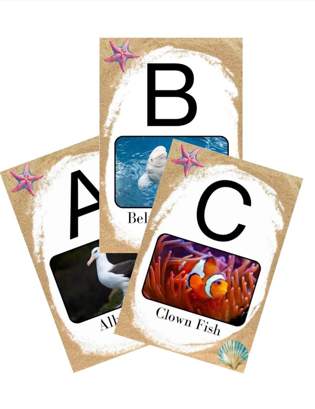 Ocean Theme Alphabet - Etsy