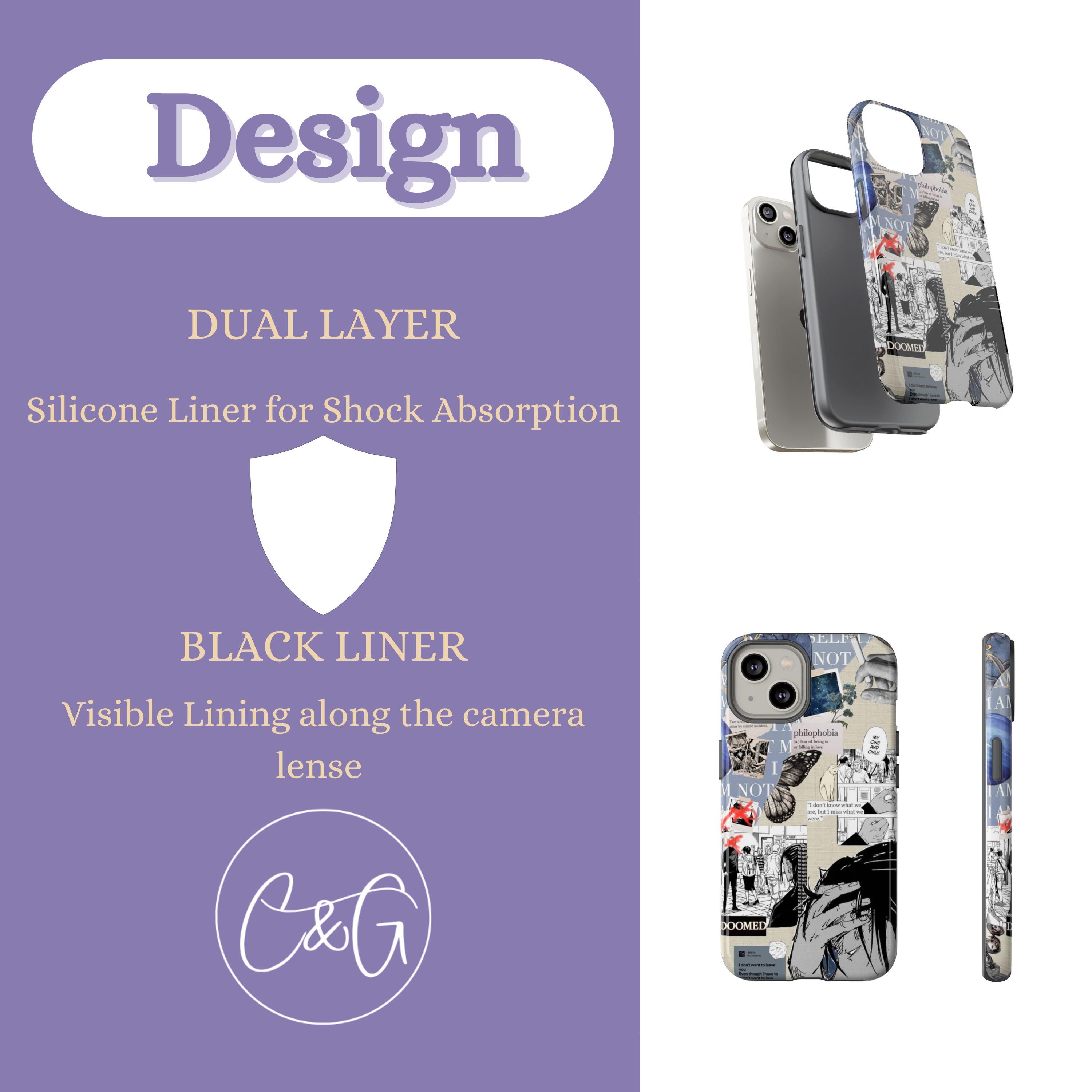 Jujutsu Kaisen Anime Geto Collage Phone Case Sad Boy Aesthetic iPhone ...