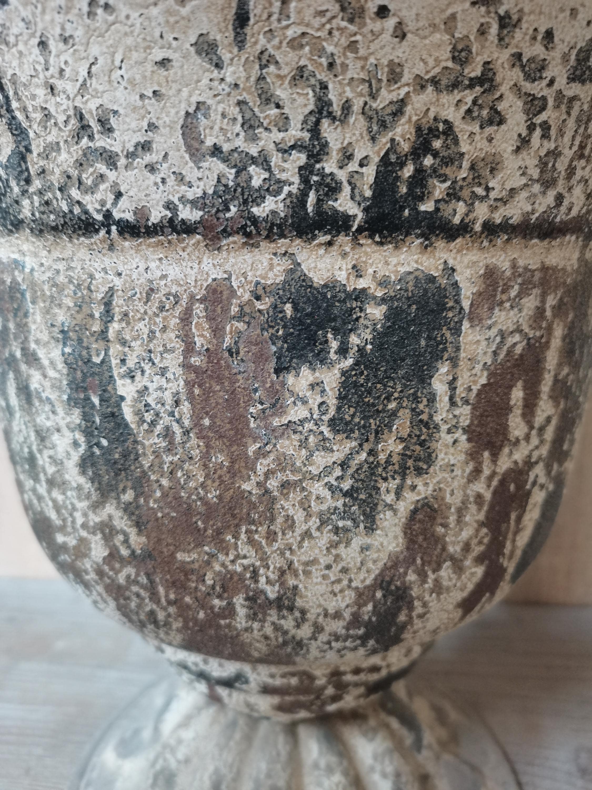 Vintage Distressed Flower Pots Shabby Chic Flower Pots Handmade Flower ...