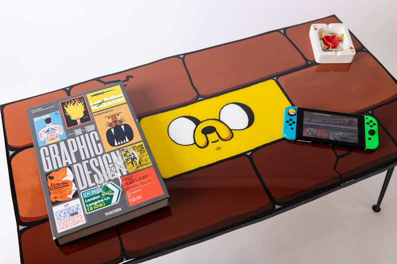 Jake the Brick Adventure Time Coffee Table - Etsy