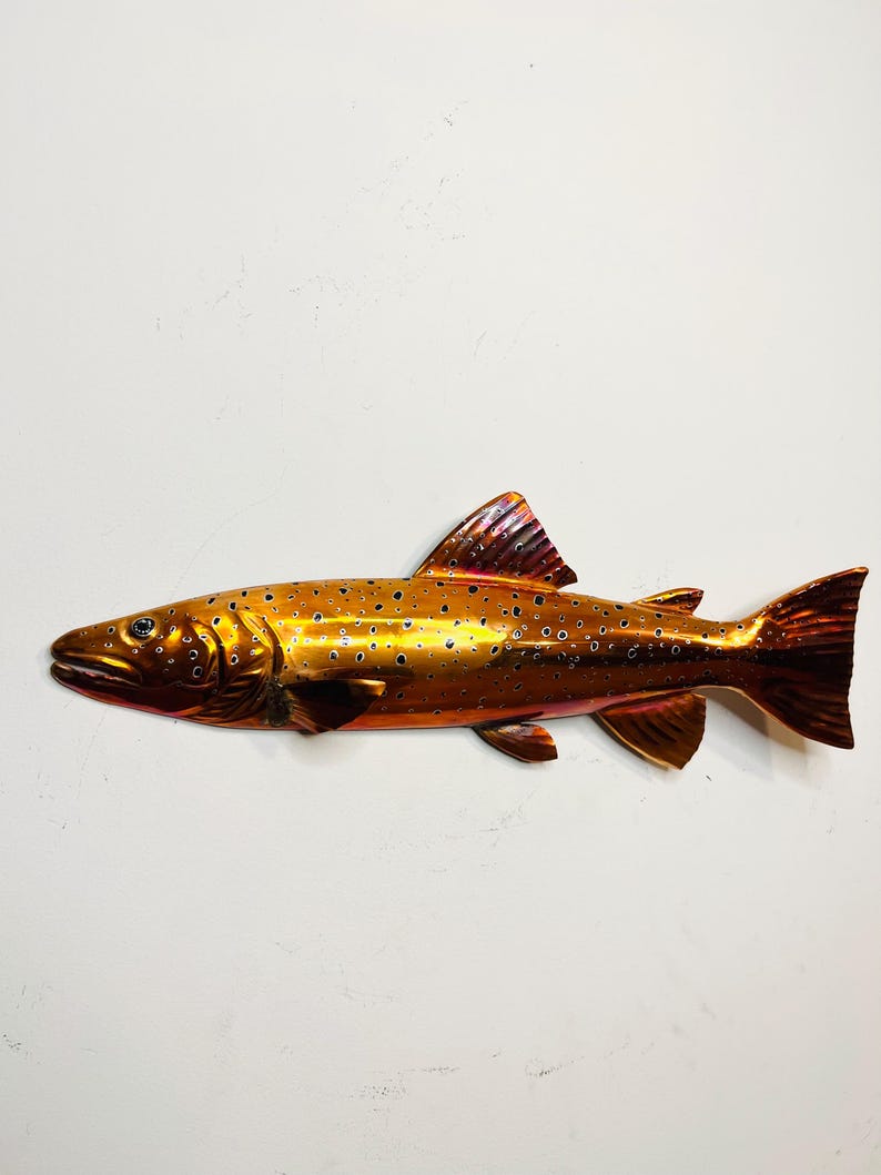 Copper Brown Trout - Etsy