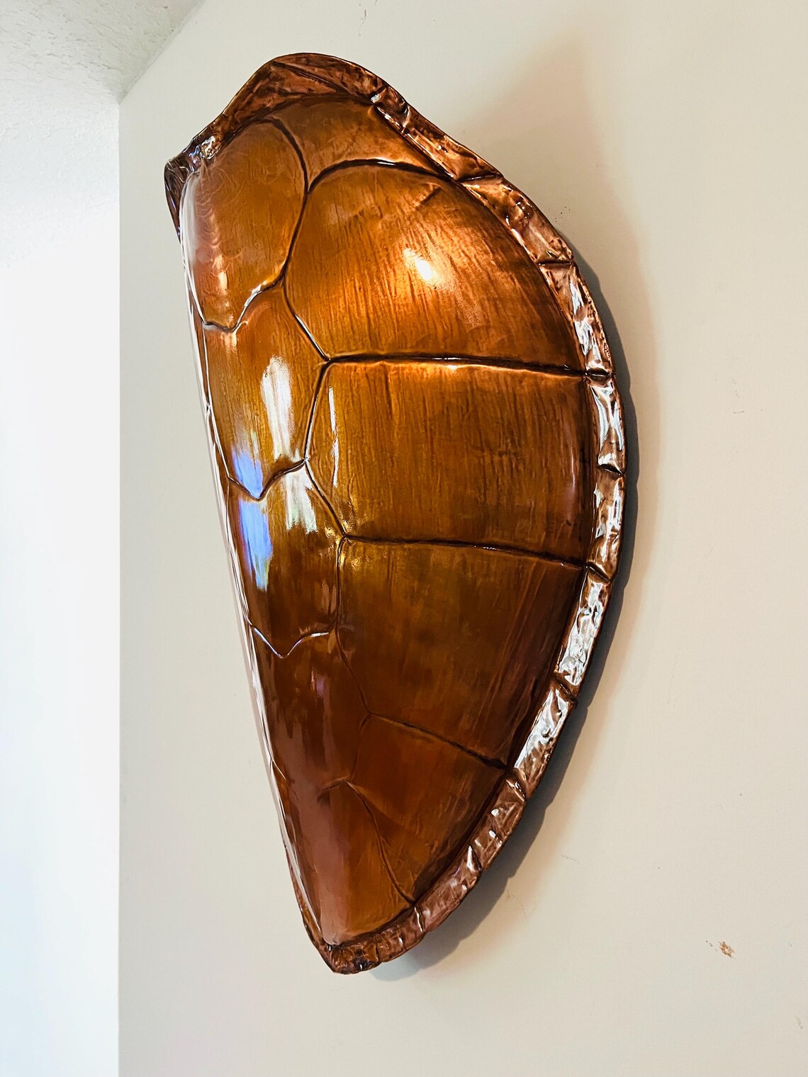 Handmade Copper Turtle Shell - Etsy