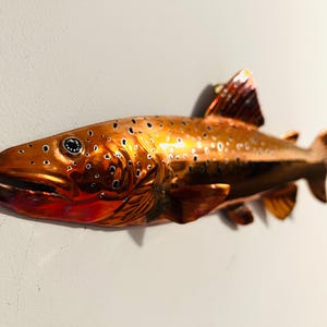 Copper Brown Trout - Etsy