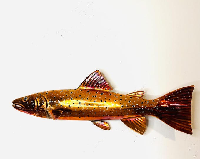 Copper Brown Trout - Etsy
