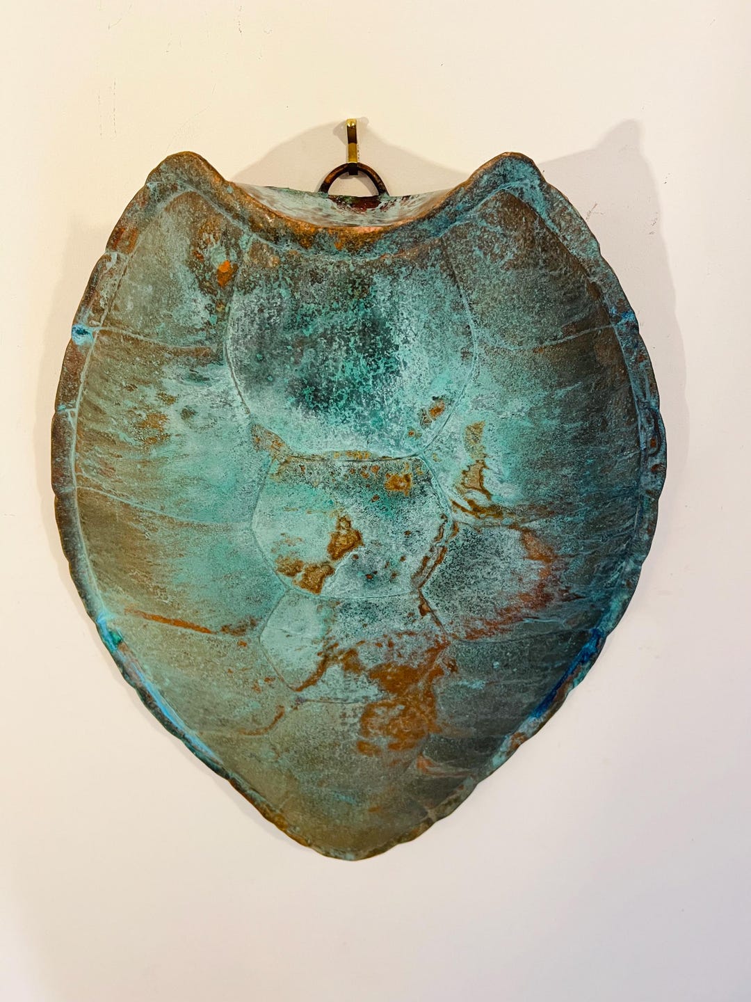 Hand Made Copper Turtle Shell - Etsy