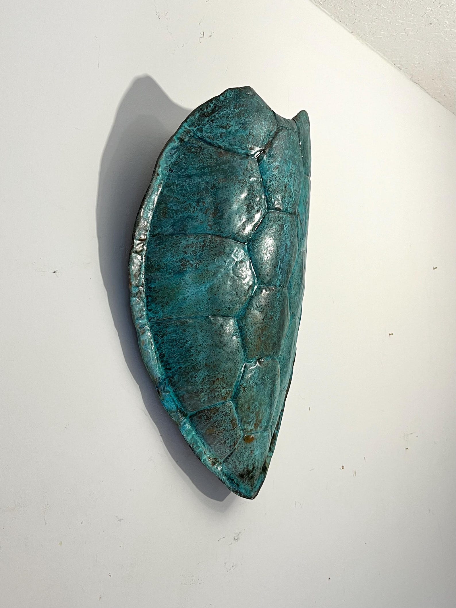 Hand Made Patina Copper Turtle Shell - Etsy