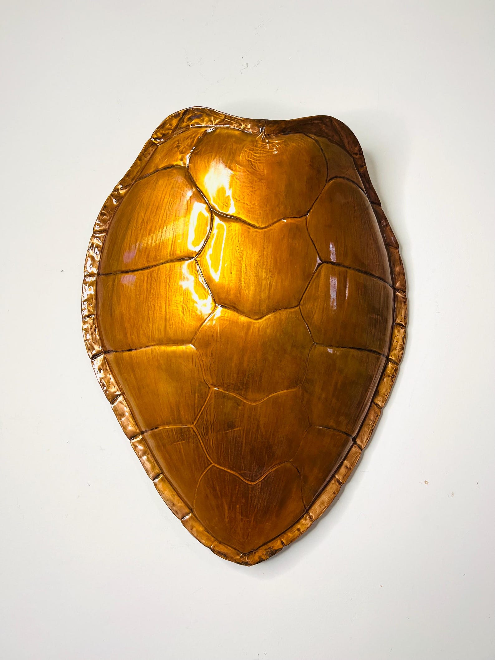 Handmade Copper Turtle Shell - Etsy
