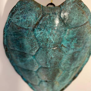 Hand Made Patina Copper Turtle Shell - Etsy