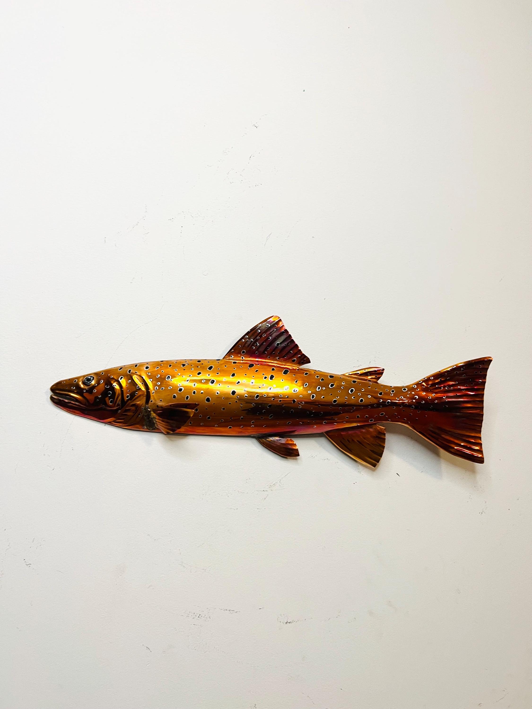 Copper Brown Trout - Etsy