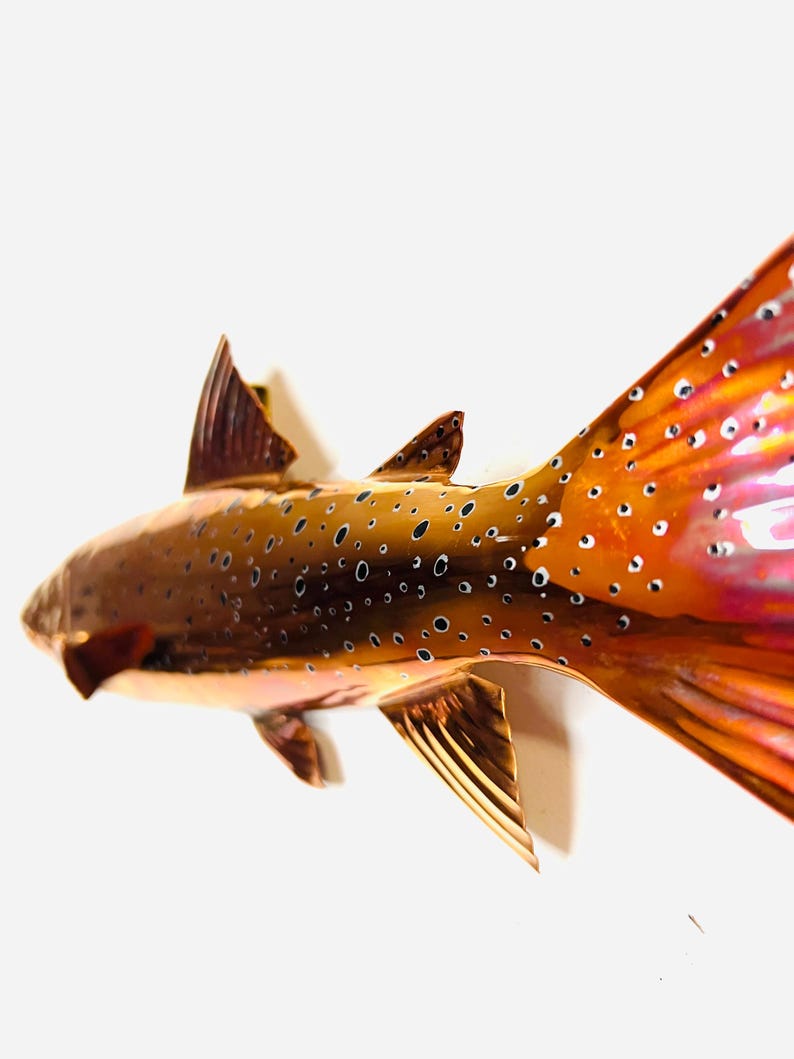 Copper Brown Trout - Etsy