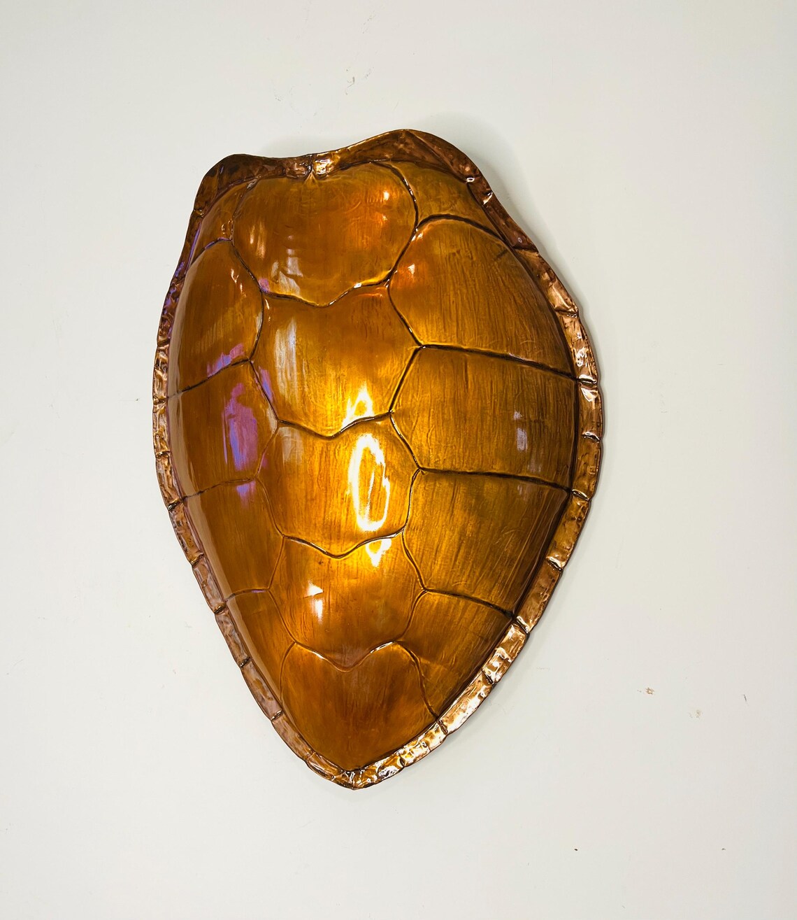 Handmade Copper Turtle Shell - Etsy
