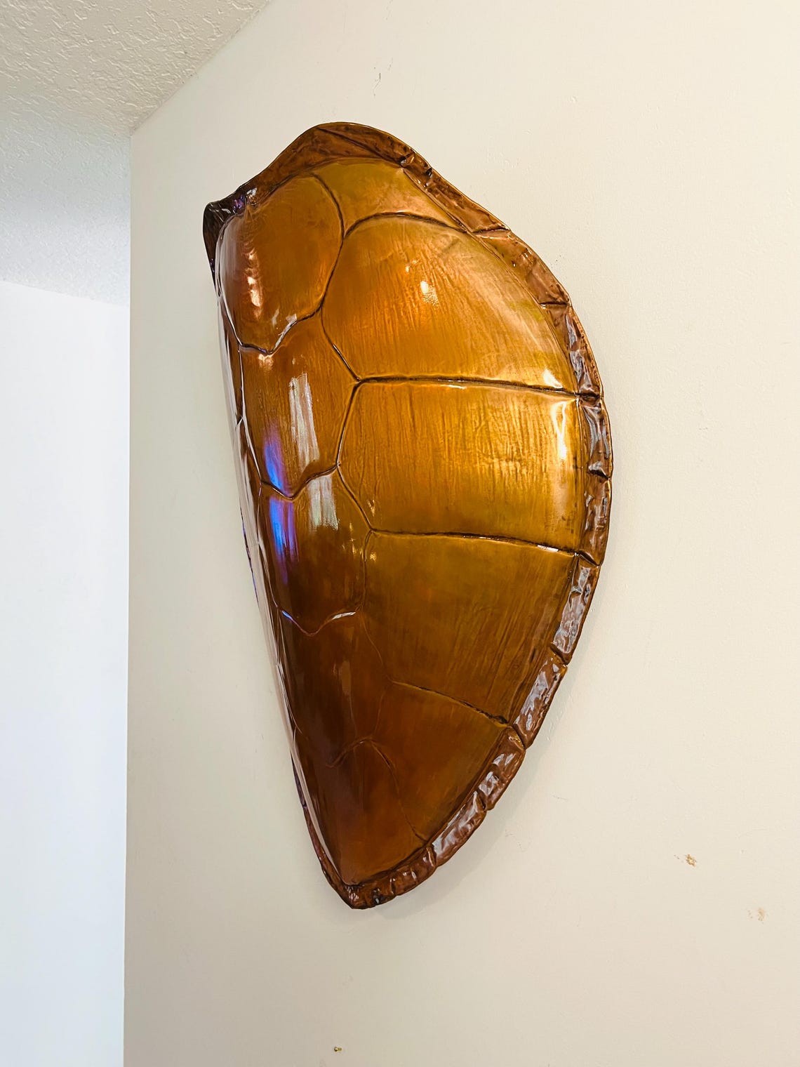 Handmade Copper Turtle Shell - Etsy