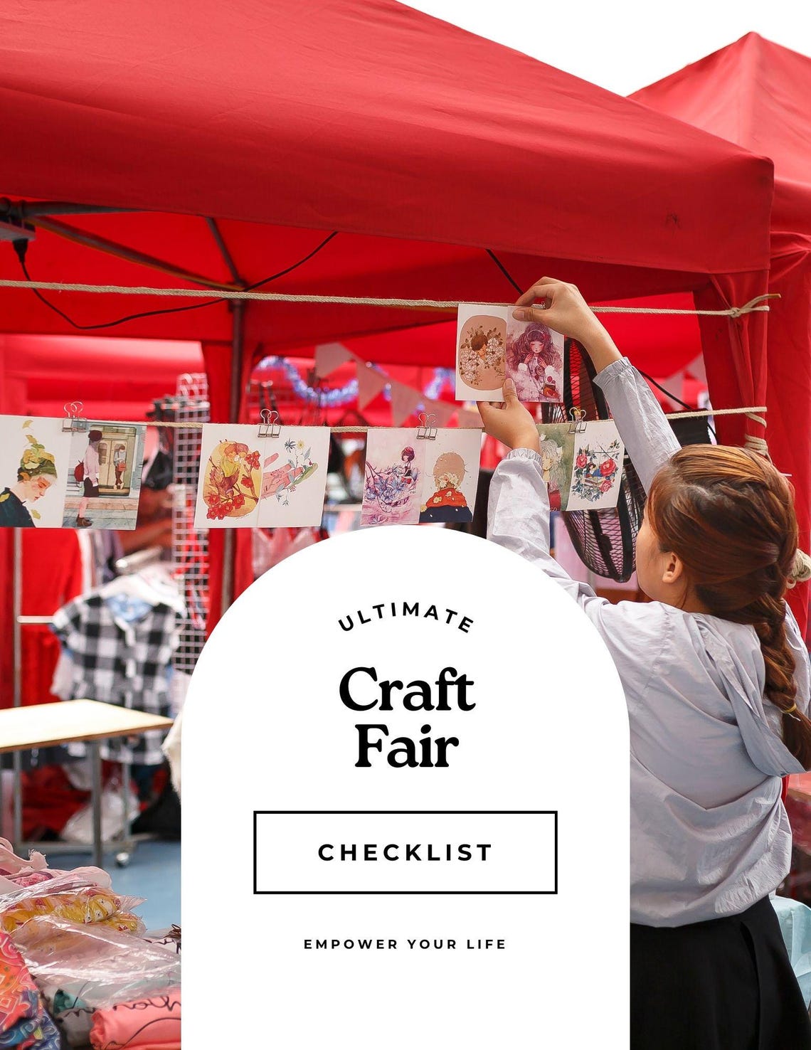 Craft Fair Planner Checklist, Craft Market Trade Show Planner, Planning ...