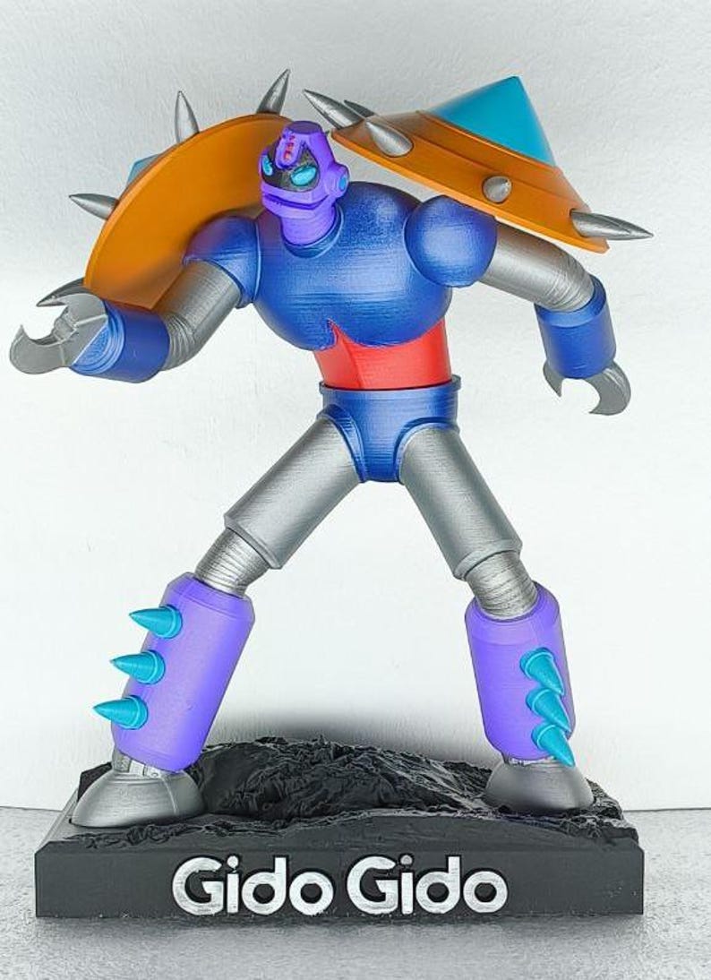 Figura de Goldorak / Grendizer / Goldrake - Golgoth Gido Gido - Etsy México