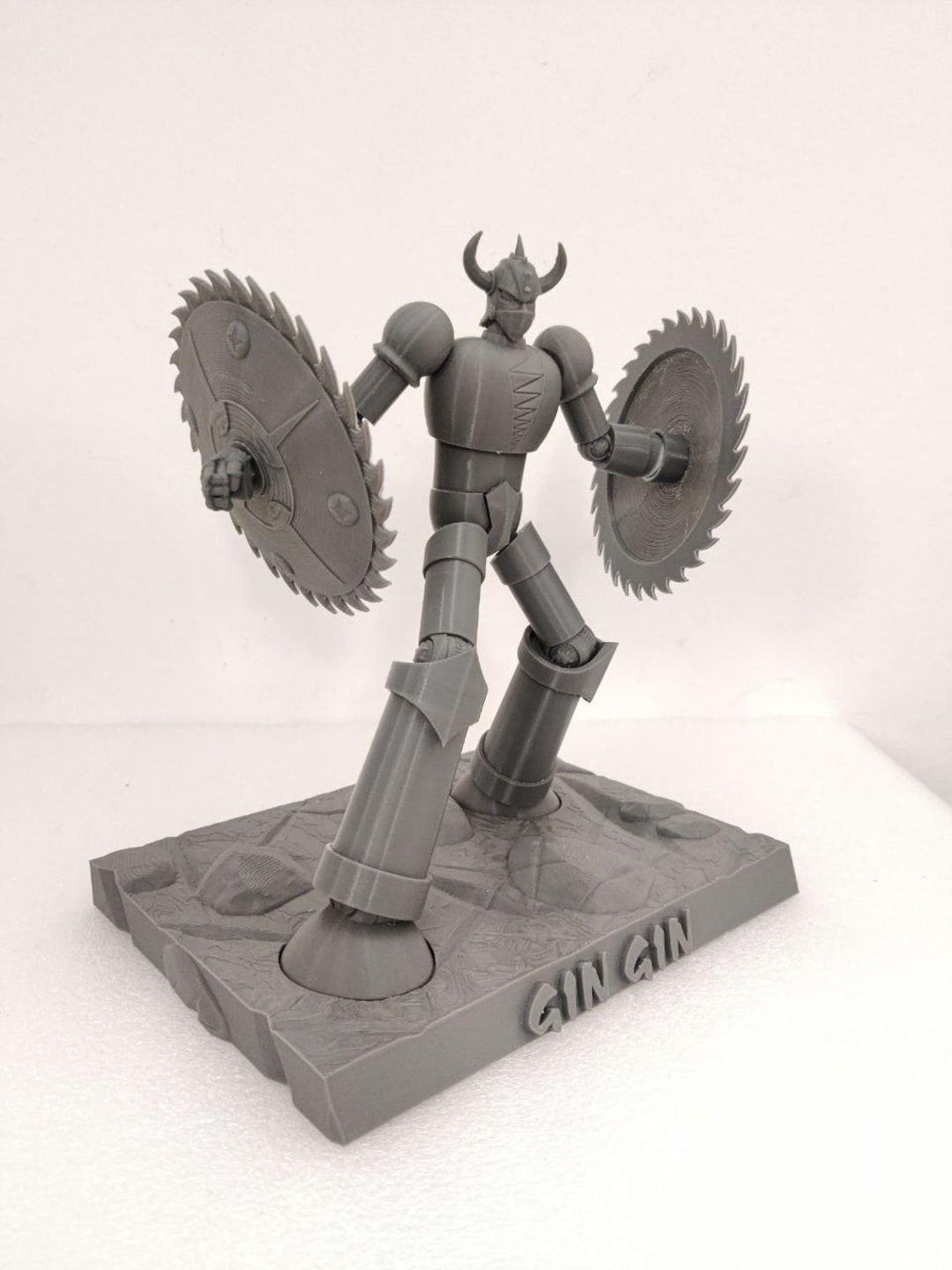 Golgoth Gin Gin Figurine Kit to Paint - Goldorak / Grendizer / Goldrake ...