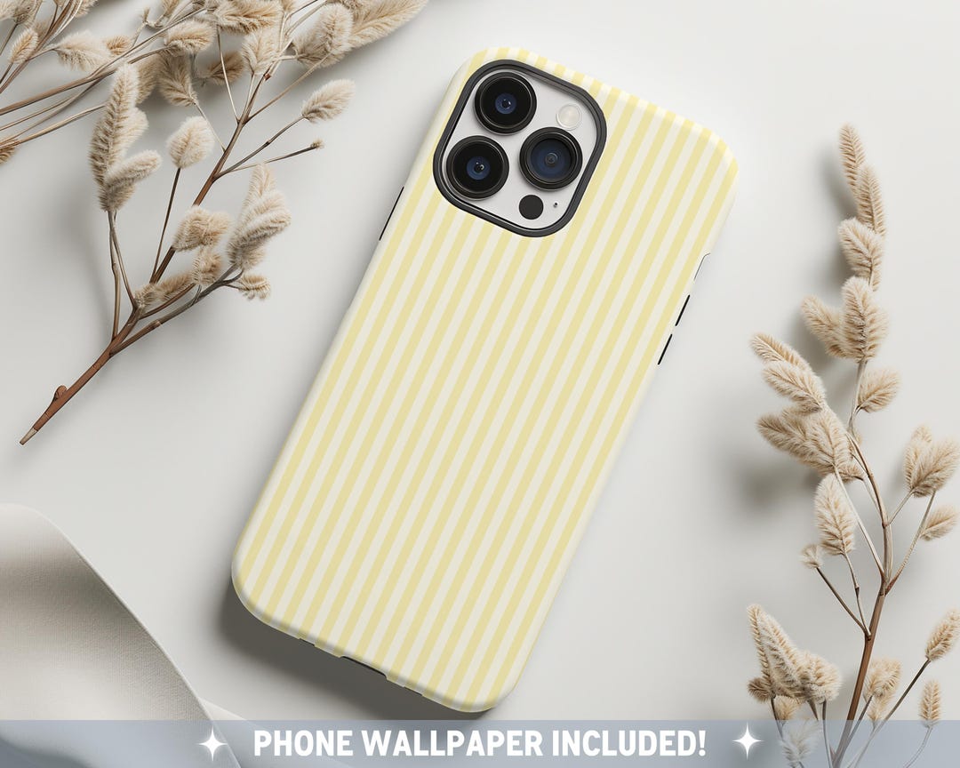 Yellow Phone Case for iPhone 17 16 15 14 13 Pro Max Phonecase Aesthetic ...