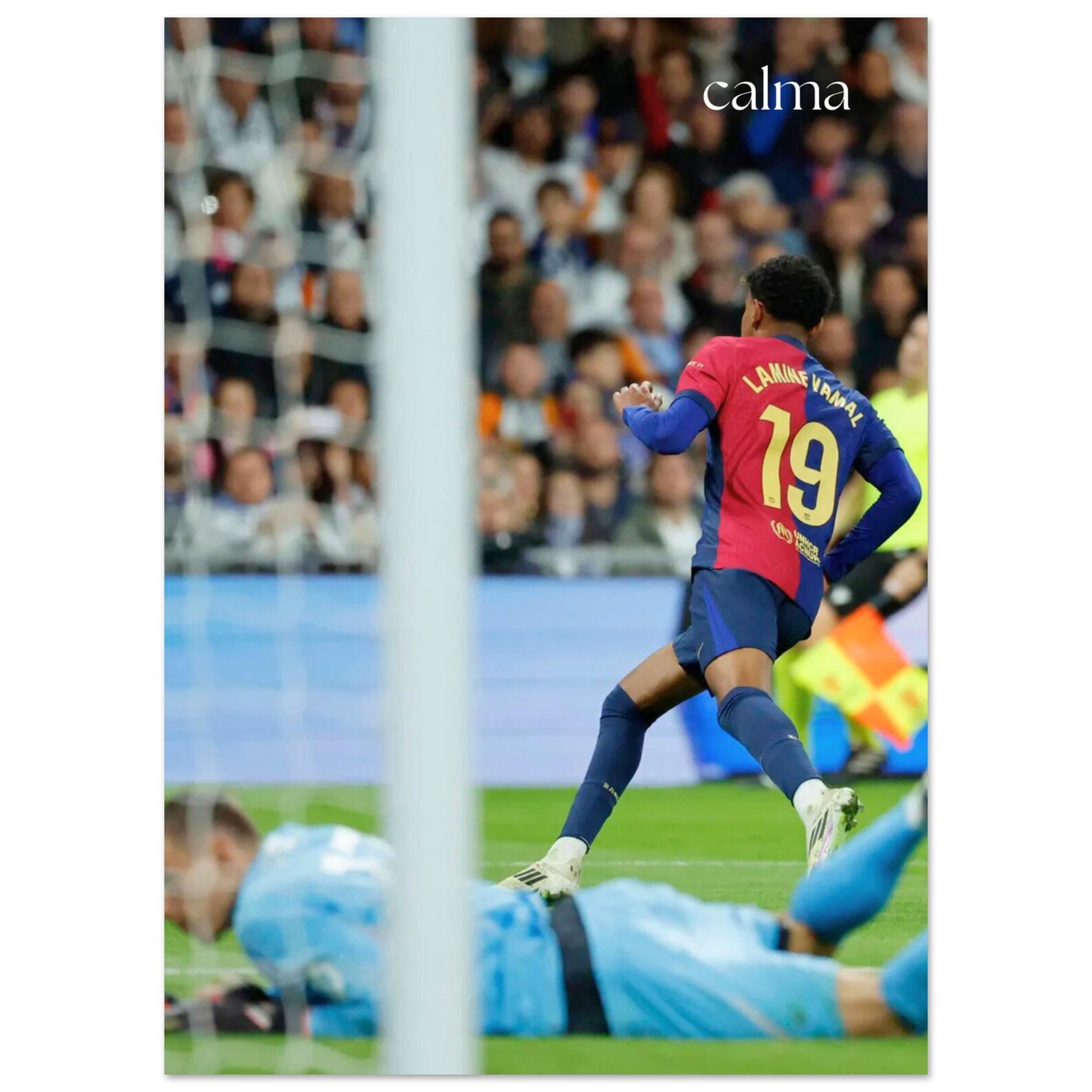 Lamine Yamal Calma Poster – Gol Al Real Madrid | Barcelona Vs Real ...